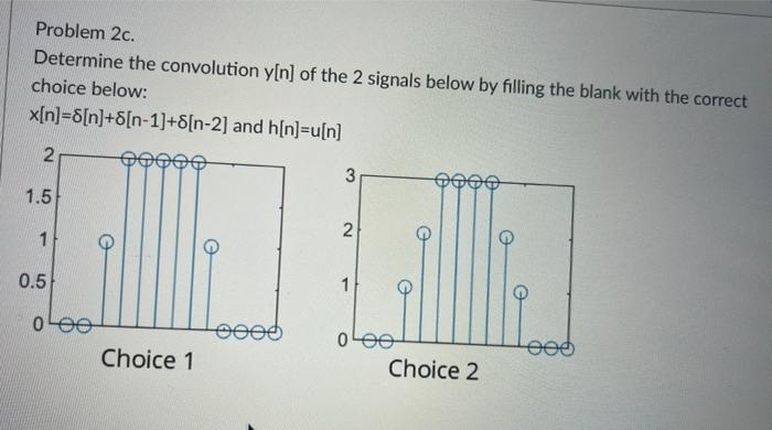 Solved Problem 2a. Find Step 1 to determine the convolution | Chegg.com