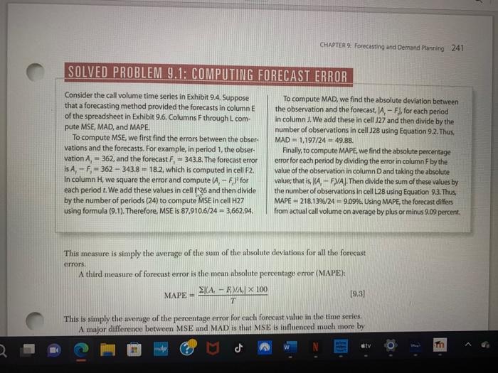 Solved Consider the milk-sales time series presented in | Chegg.com