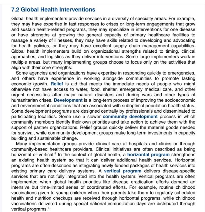 7. (1 pt.) List some (at least 2) of the types of | Chegg.com