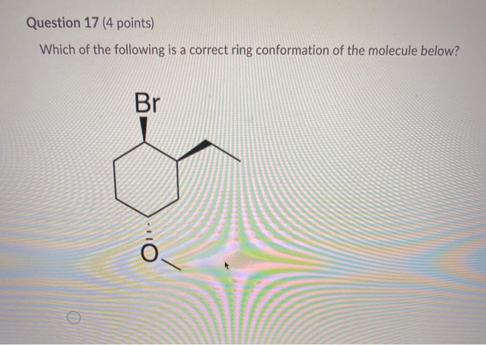 Solved Question 17 (4 points) Which of the following is a | Chegg.com