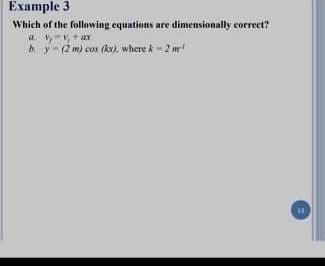 Solved Example 3 Which of the following equations are | Chegg.com