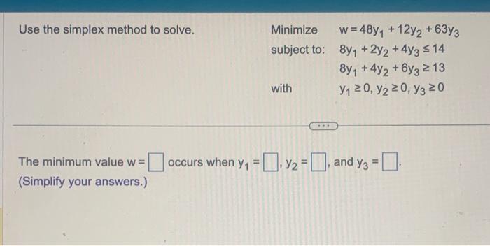 Solved Use the simplex method to solve. x1+4x2≥25 Maximize | Chegg.com