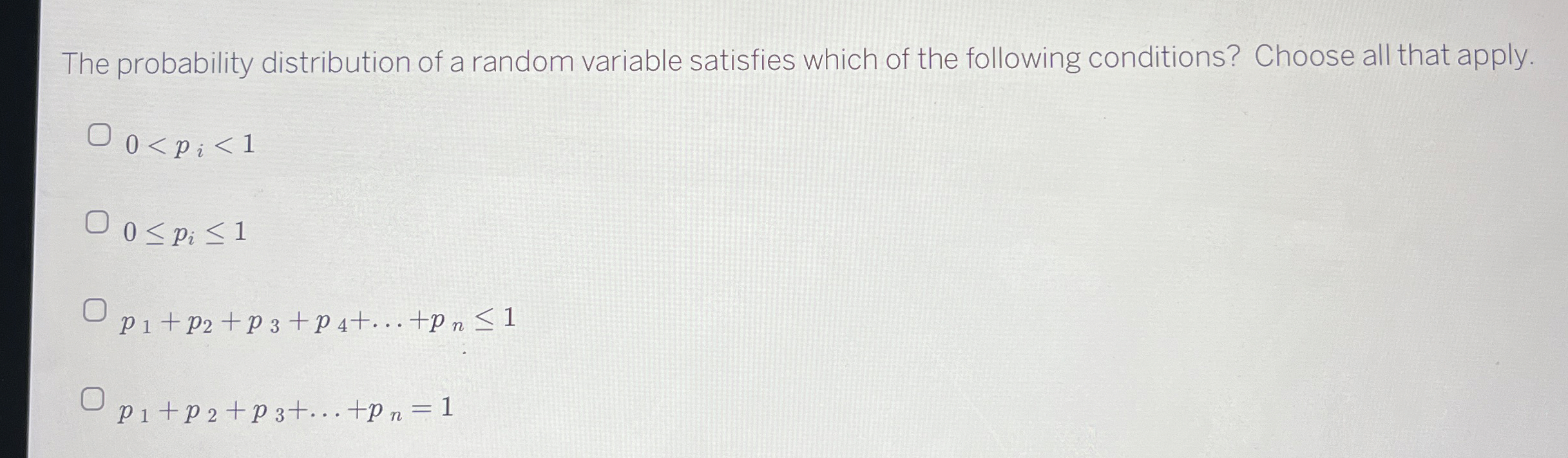 Solved The probability distribution of a random variable | Chegg.com
