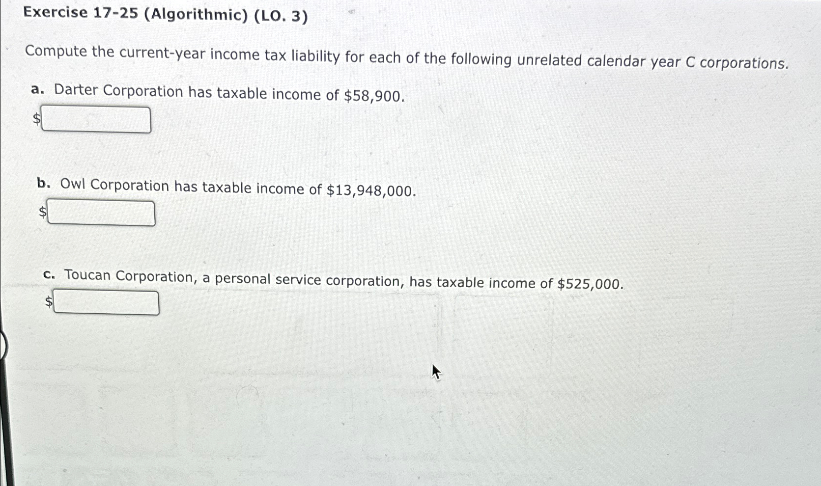 Solved Please complete all parts | Chegg.com