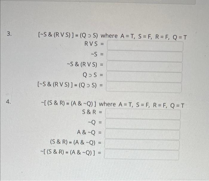 Solved Part 1. Truth-values. Calculate the truth-values of | Chegg.com