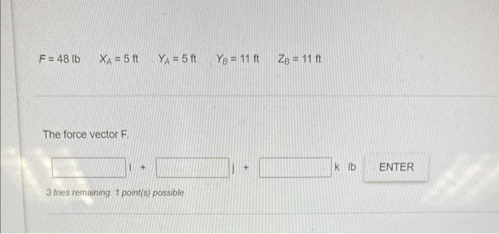 Solved Write the F Ib force in the cord supporting the | Chegg.com