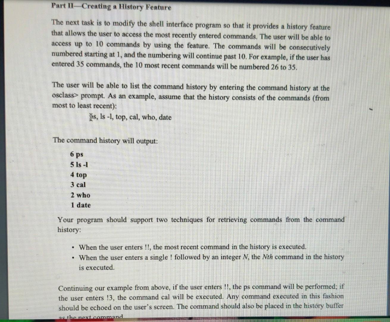 This project consists of designing a C/C++ program to | Chegg.com