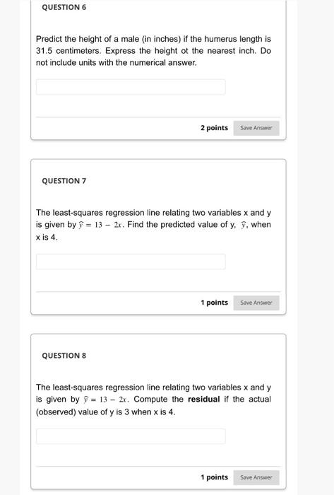 Solved Description Instructions For Questions 1−6, use the | Chegg.com