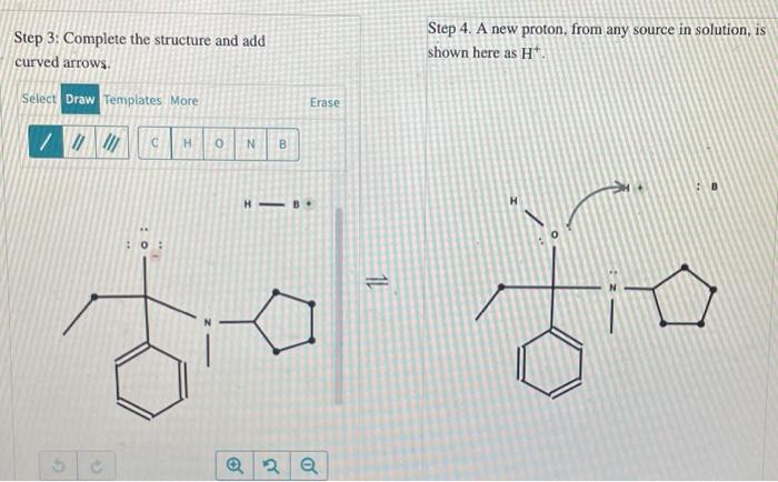 Solved Conplete the electron pushing mechanism of the | Chegg.com