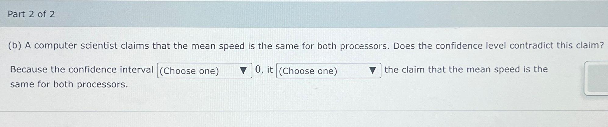 Solved Fast computer: Two microprocessors are compared on a | Chegg.com