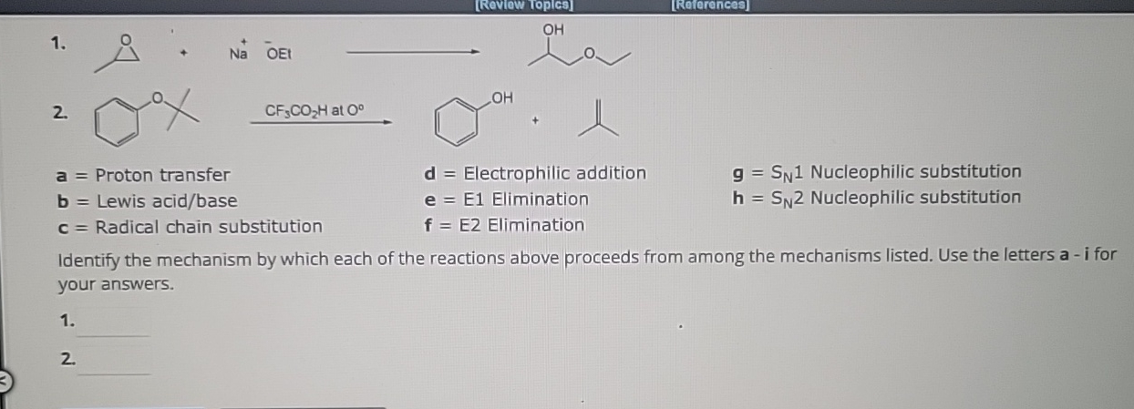 Solved a= ﻿Proton transferd = ﻿Electrophilic additiong=SN1 | Chegg.com
