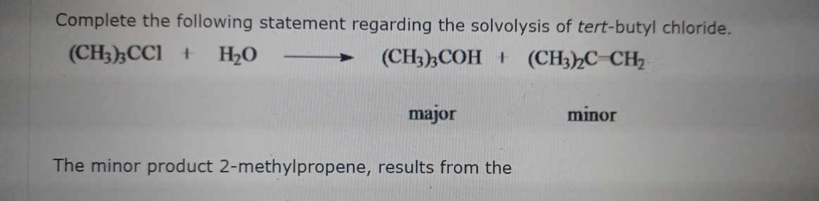 Solved Complete the following statement regarding the | Chegg.com