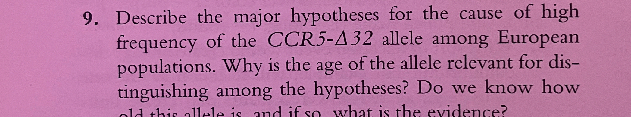 Solved Describe the major hypotheses for the cause of high | Chegg.com
