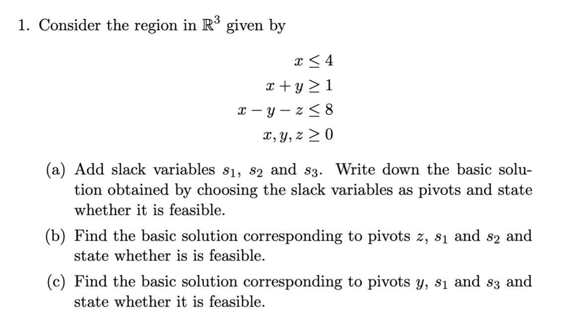 Solved Consider the region in R3 ﻿given | Chegg.com