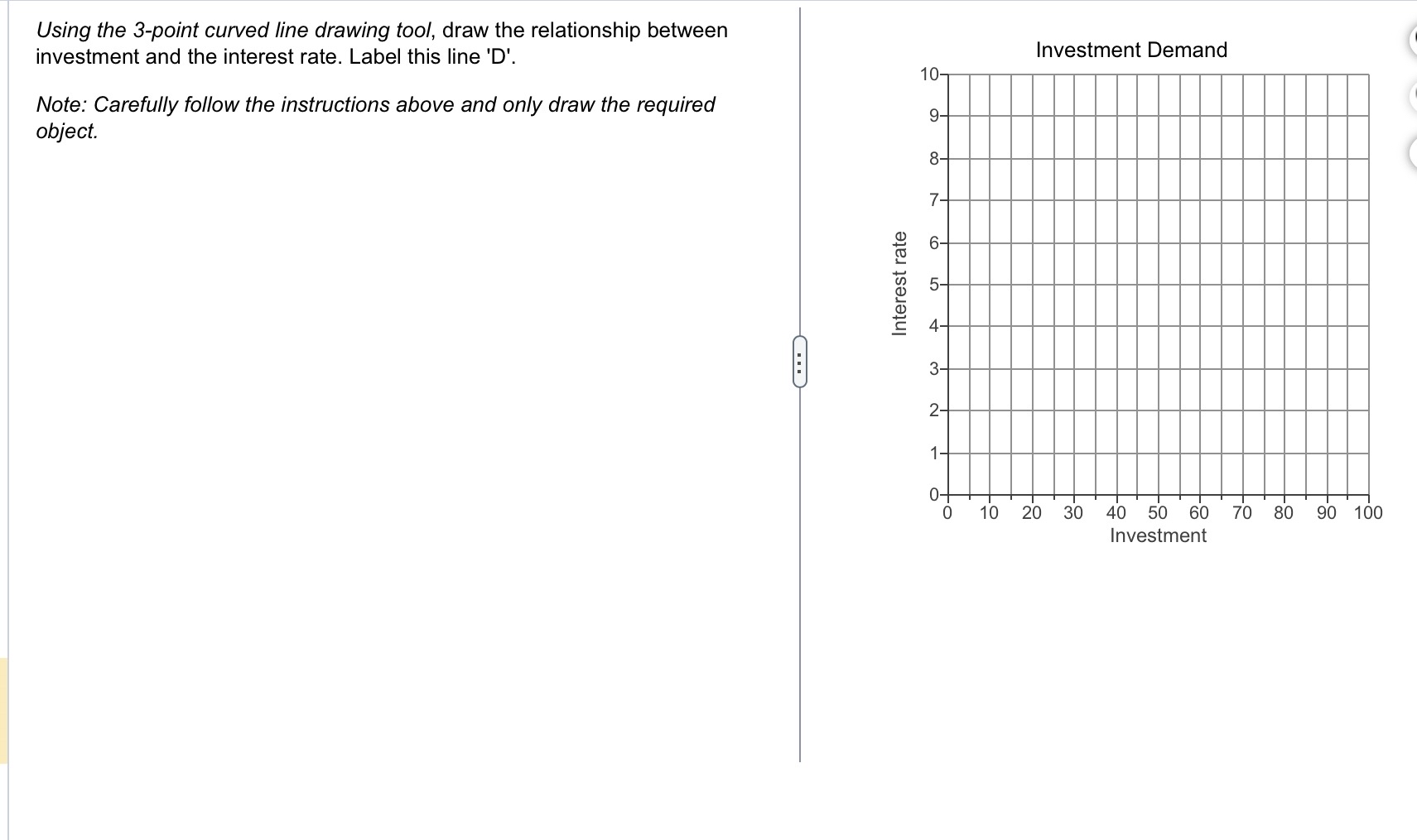 Using the 3-point curved line drawing tool, draw the | Chegg.com Using the 3-point curved line drawing tool, draw the | Chegg.com