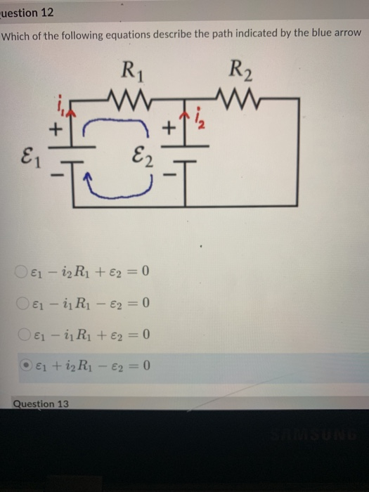 Solved uestion 12 Which of the following equations describe | Chegg.com