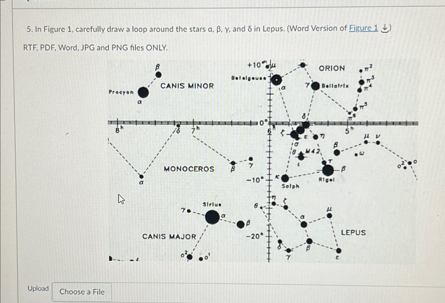 Solved In Figure 1, ﻿carefully draw a loop around the stars | Chegg.com