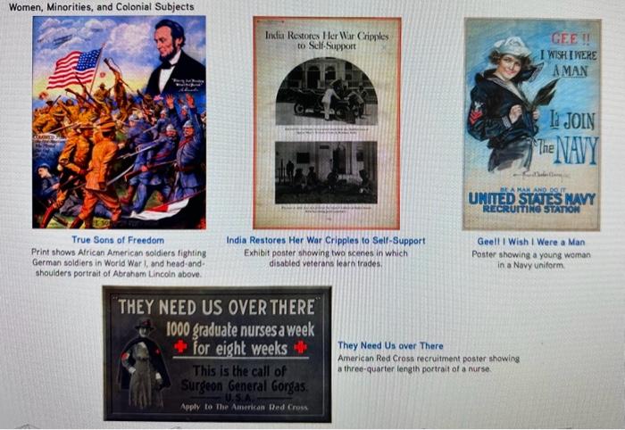 Women. Minorities, and Colonial Subjects True Sons of | Chegg.com