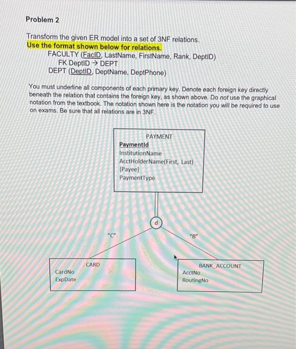Solved ISAM 3331: Introduction to Business Database | Chegg.com