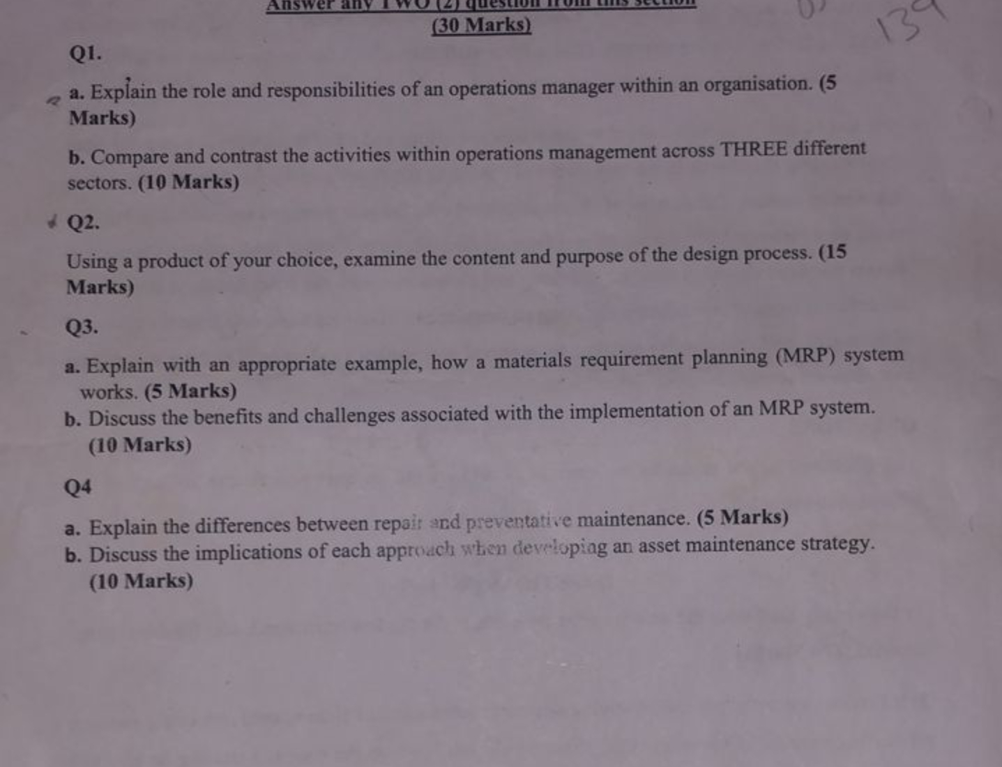 Solved Q1.a. ﻿Explain the role and responsibilities of an | Chegg.com