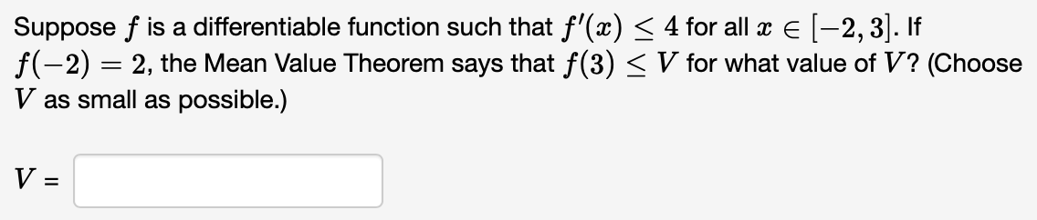 Solved Suppose f ﻿is a differentiable function such that | Chegg.com