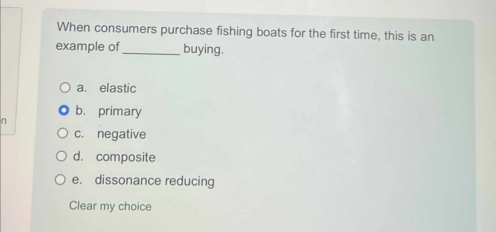 Solved When consumers purchase fishing boats for the first | Chegg.com