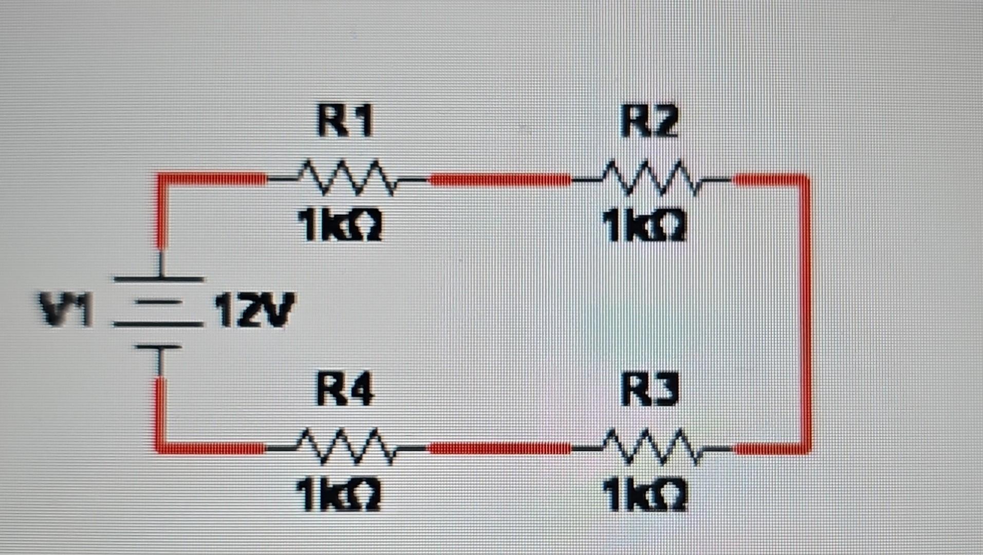 Solved In a voltage divider circuit, as shown here, | Chegg.com