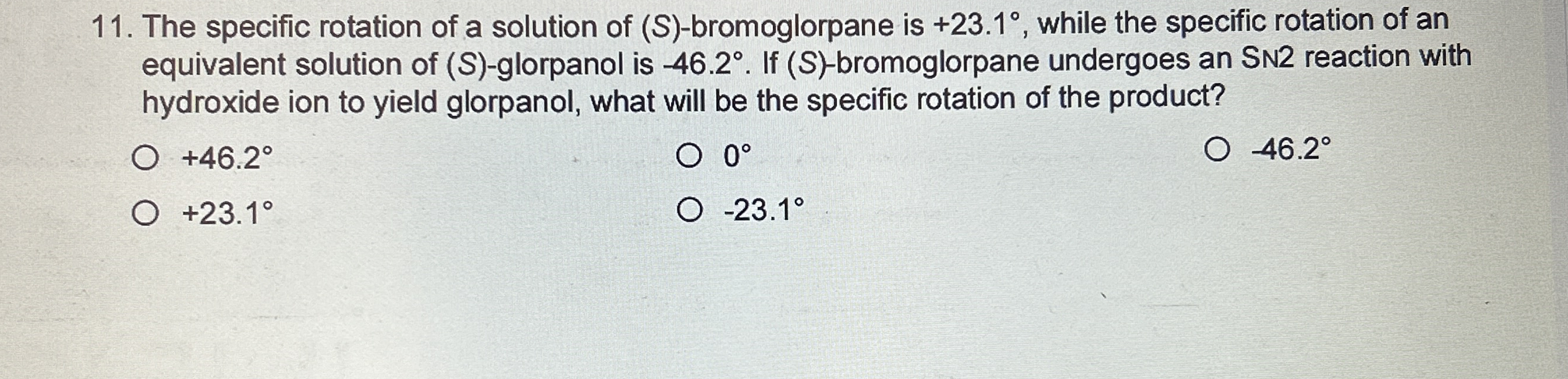 High Quality SOLUTION The specific rotation of a solution of | Chegg.com