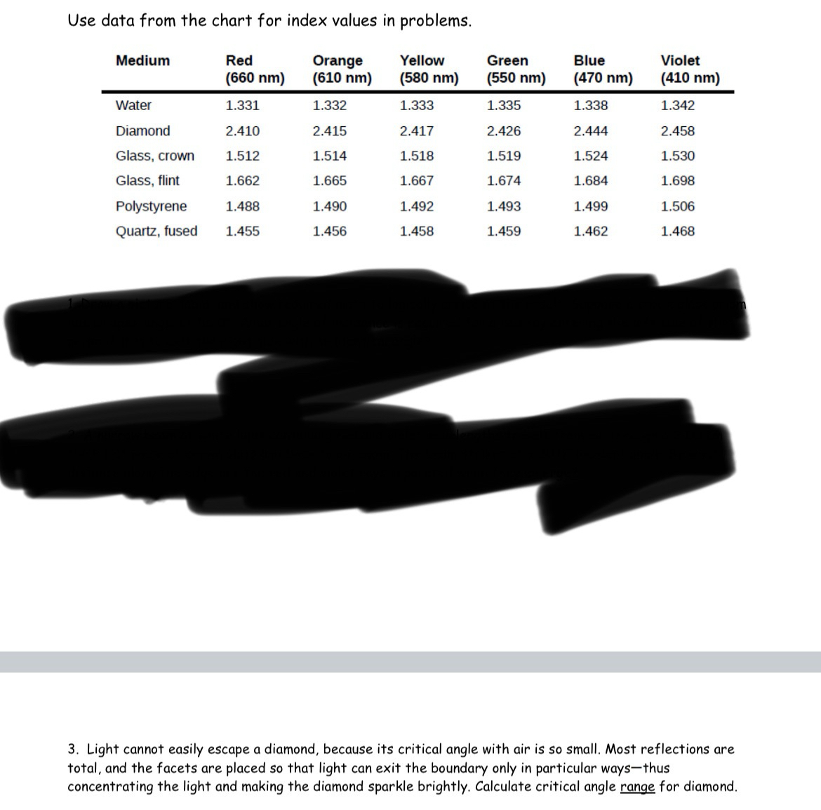 Solved Use data from the chart for index values in | Chegg.com Solved Use data from the chart for index values in | Chegg.com