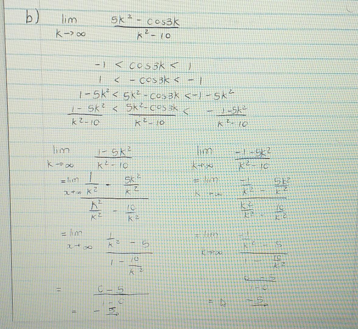 Solved Question I (i) limx→43−2x+12−x | Chegg.com