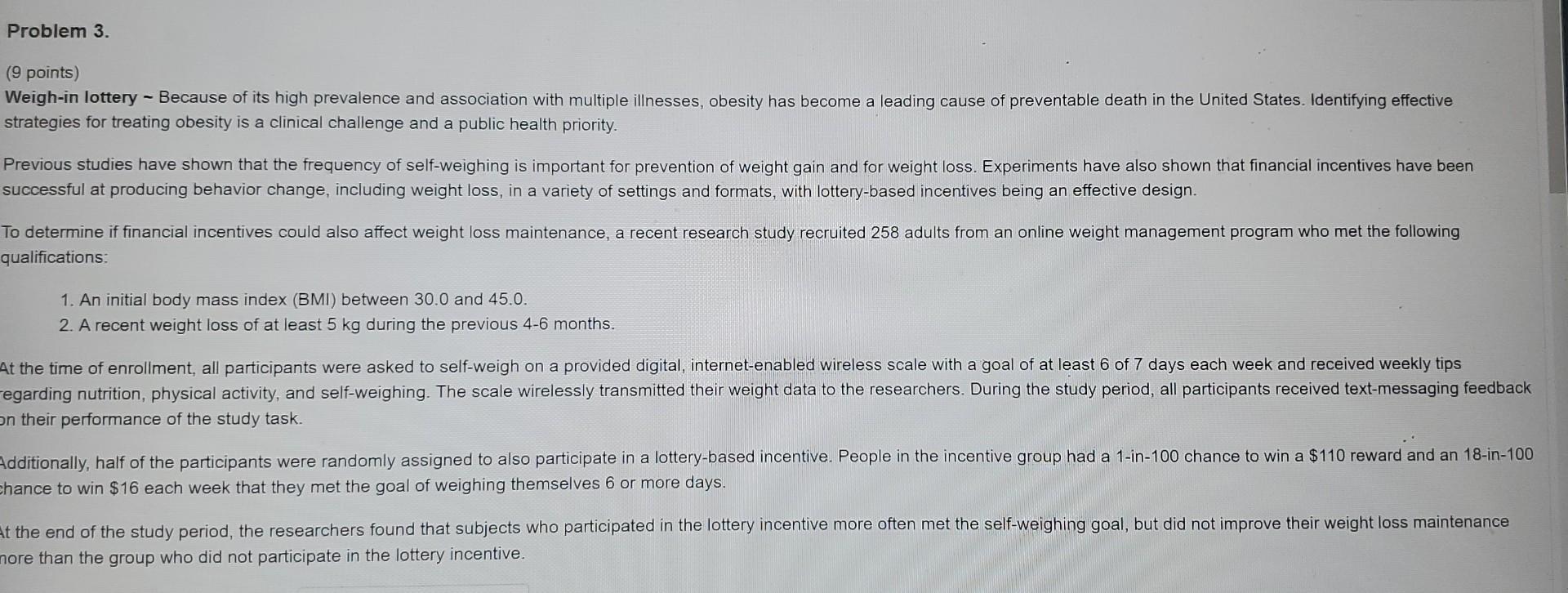 Solved 1. The paragraphs above describe an because A. Scales | Chegg.com