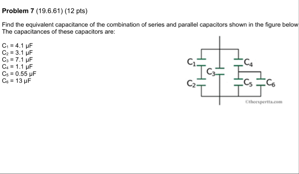 Solved Problem 7 (19.6.61) (12 ﻿pts)Find the equivalent | Chegg.com