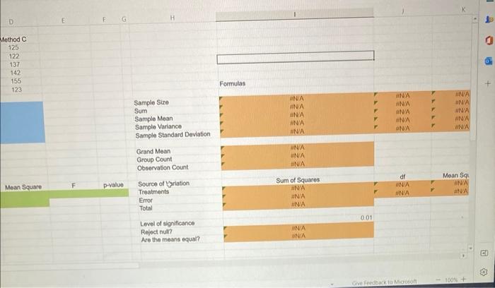 Solved c. Compute the sim of squares due to erroc, d. | Chegg.com