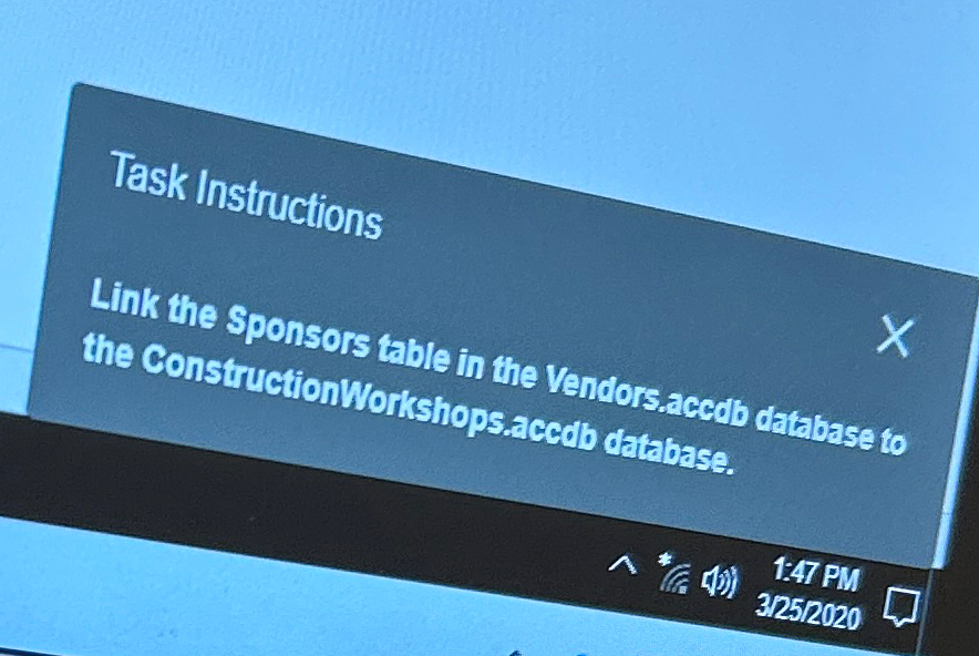 Solved Task InstructionsLink the Sponsors table in the | Chegg.com Solved Task InstructionsLink the Sponsors table in the | Chegg.com