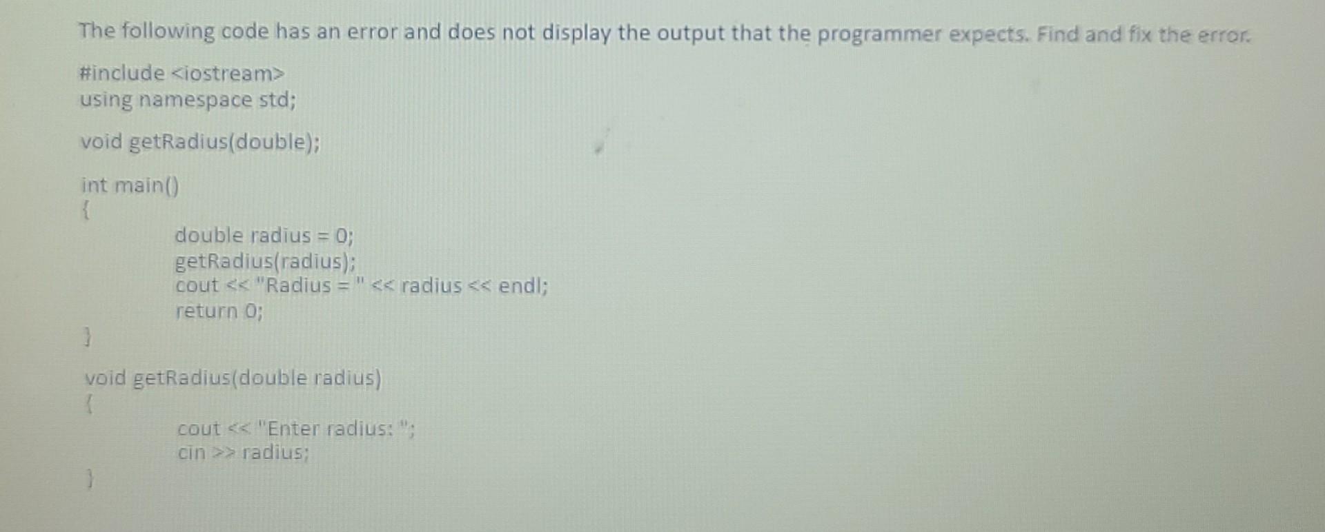 Solved Rewrite the following function without using a | Chegg.com