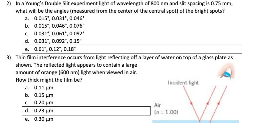 Solved Please explain how to get the answers for questions 2 | Chegg.com