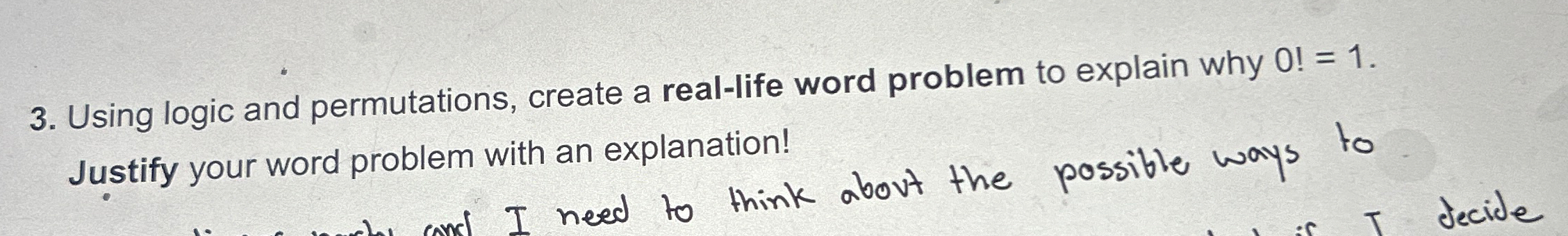 Solved Using logic and permutations, create a real-life word | Chegg.com