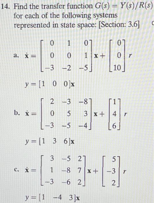 solved-14-find-the-transfer-function-g-s-y-s-r-s-for-chegg