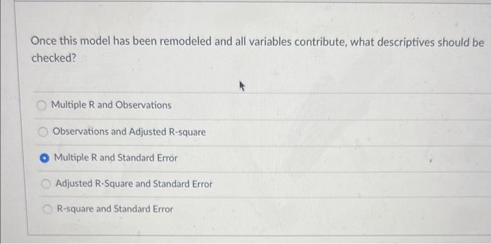 Solved SUMMARY OUTPUT \begin{tabular}{|l|r|} \hline | Chegg.com