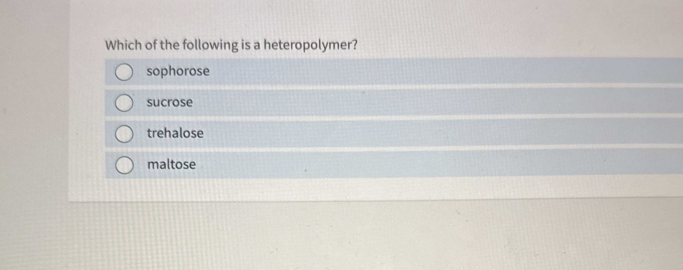 Solved Which of the following is a | Chegg.com