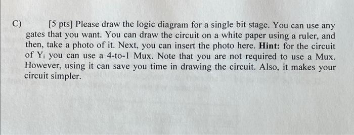 Solved 4. [15 pts] Design a 4-bit arithmetic circuit, with | Chegg.com