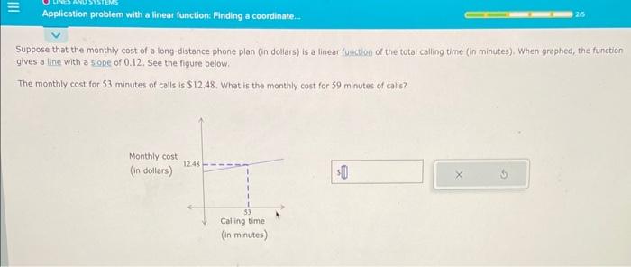 Solved Suppose that the monthly cost of a long-distance | Chegg.com