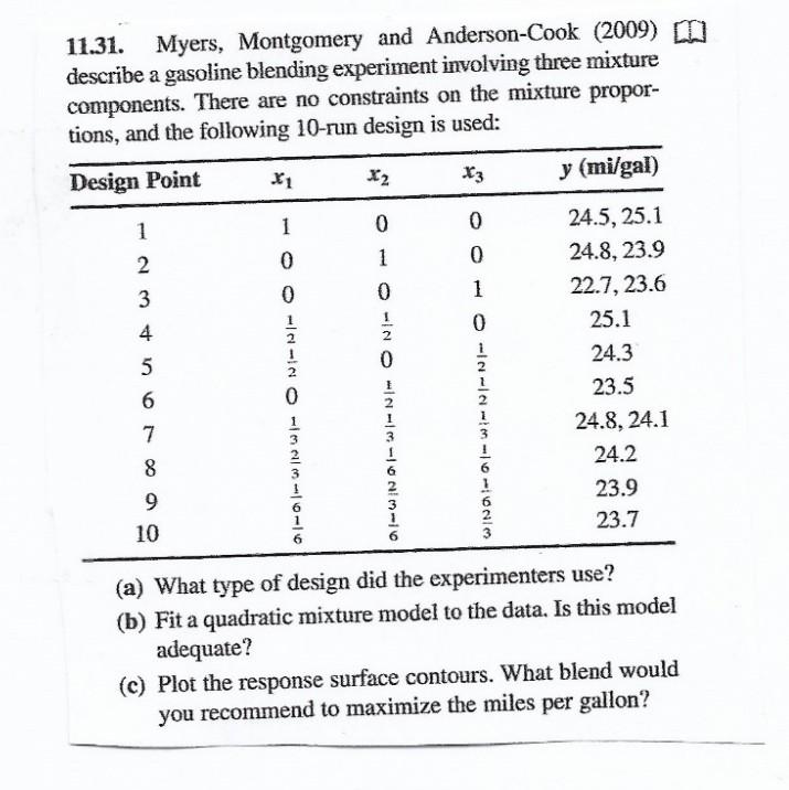 Solved solve using minitab software, please show steps how | Chegg.com