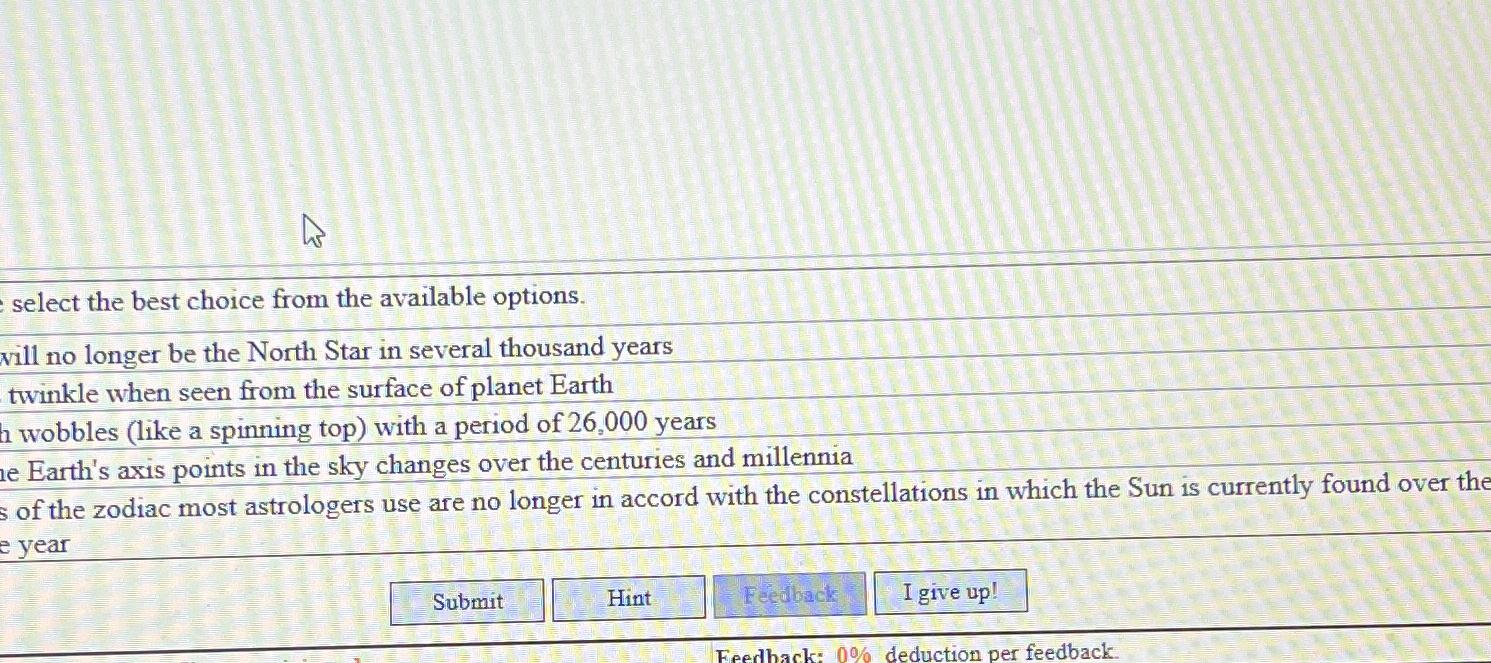 Solved select the best choice from the available | Chegg.com