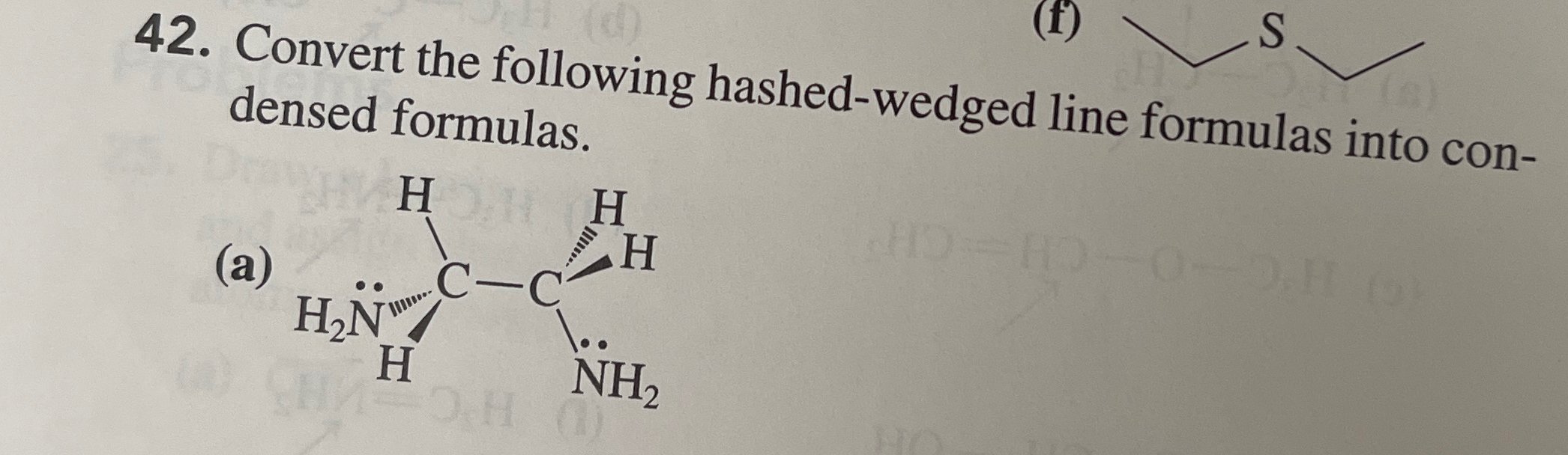 Solved Convert the following hashed-wedged line formulas | Chegg.com Solved Convert the following hashed-wedged line formulas | Chegg.com