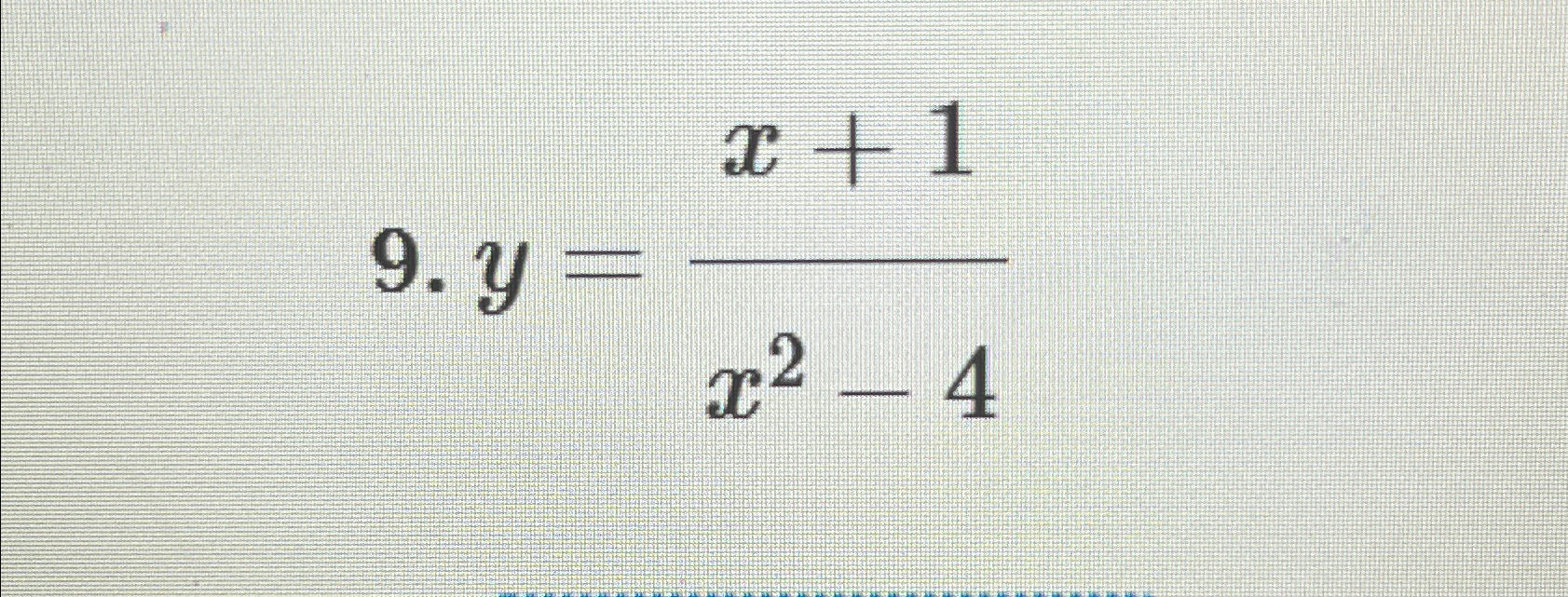 Solved y=x+1x2-4 ﻿Intervals of concavity | Chegg.com