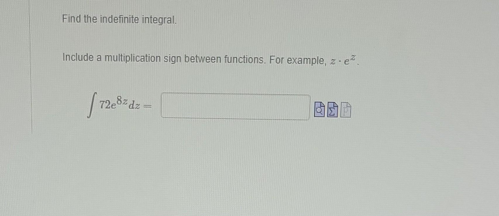 Solved Find the indefinite integral. Include a | Chegg.com