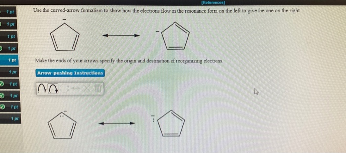 Solved (References) Use the curved-arrow formalism to show | Chegg.com