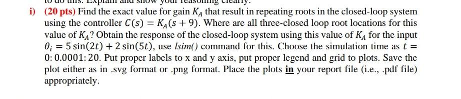 Solved Please give mathematical solution. Send me a | Chegg.com