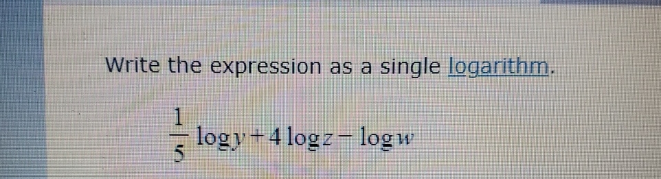 Solved Write the expression as a single | Chegg.com